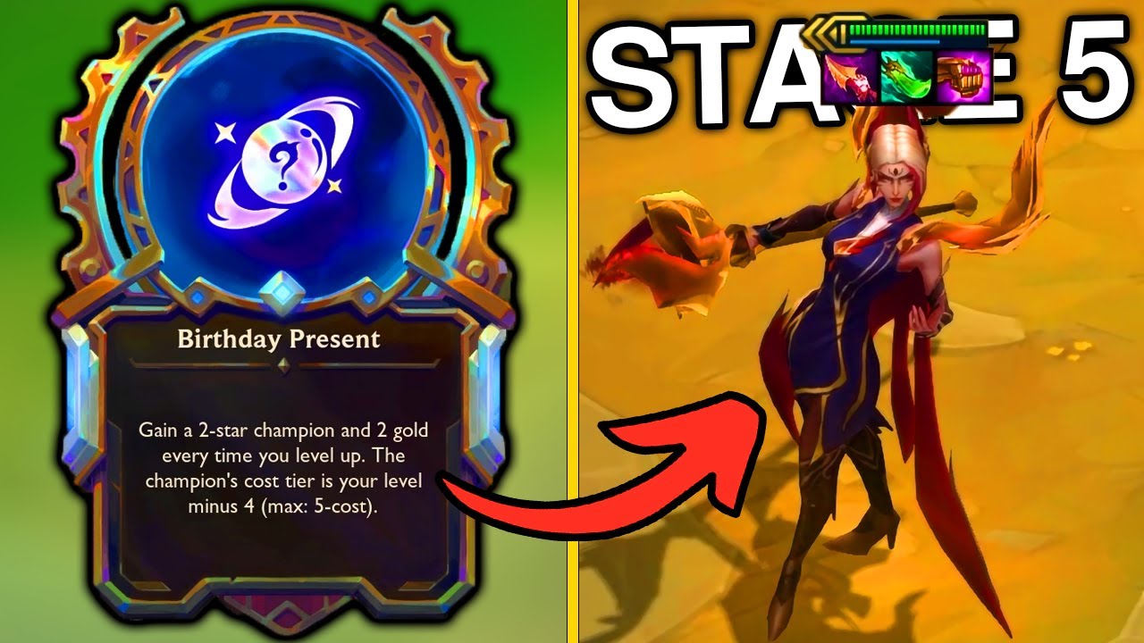 BIRTHDAY PRESENT IS A CHEAT CODE ⭐⭐⭐ TFT SET 13 - YouTube