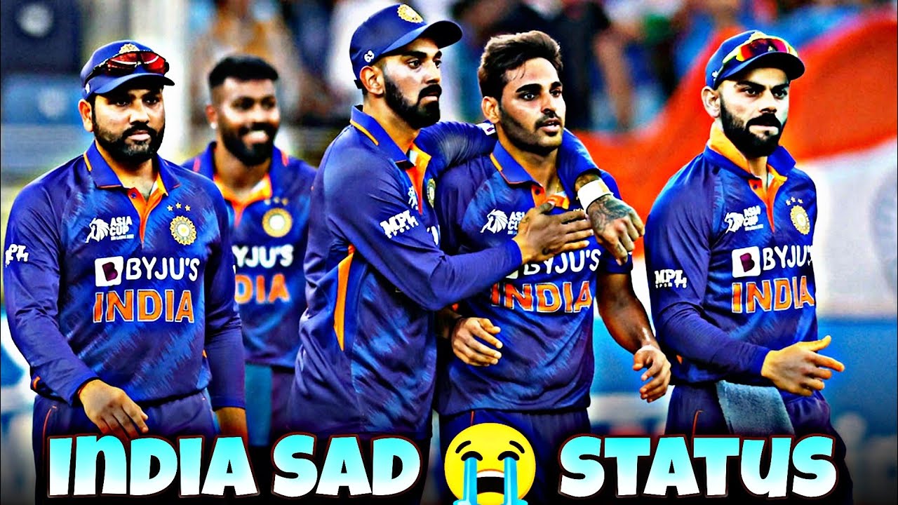 Team India Sad 😭 Whatsapp Status | Ind Lose Against Pak Status | Ind vs ...