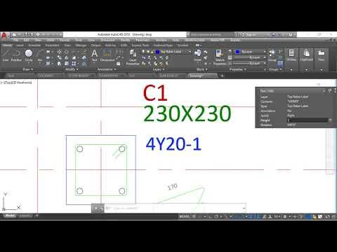 Easy way of detailing and drawing presentations in Prota Structures part 2 - YouTube