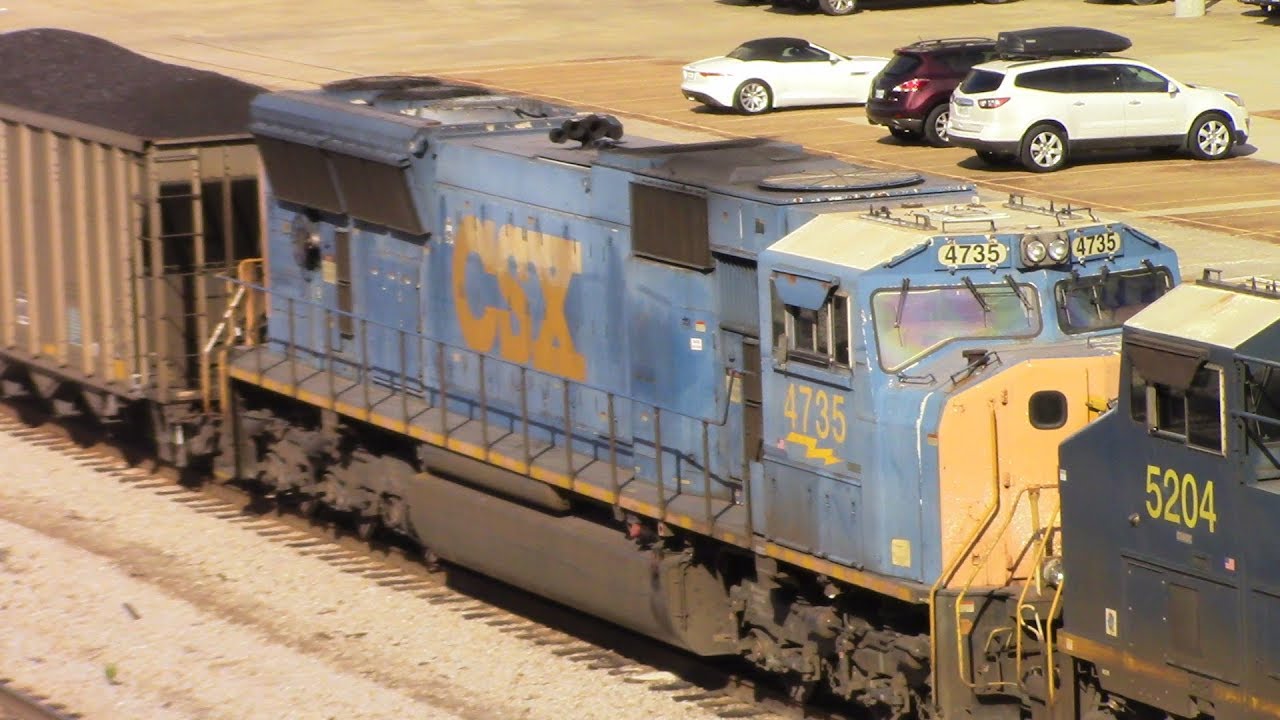 [HD] CSX trains in Nashville, TN with lots of action! - YouTube