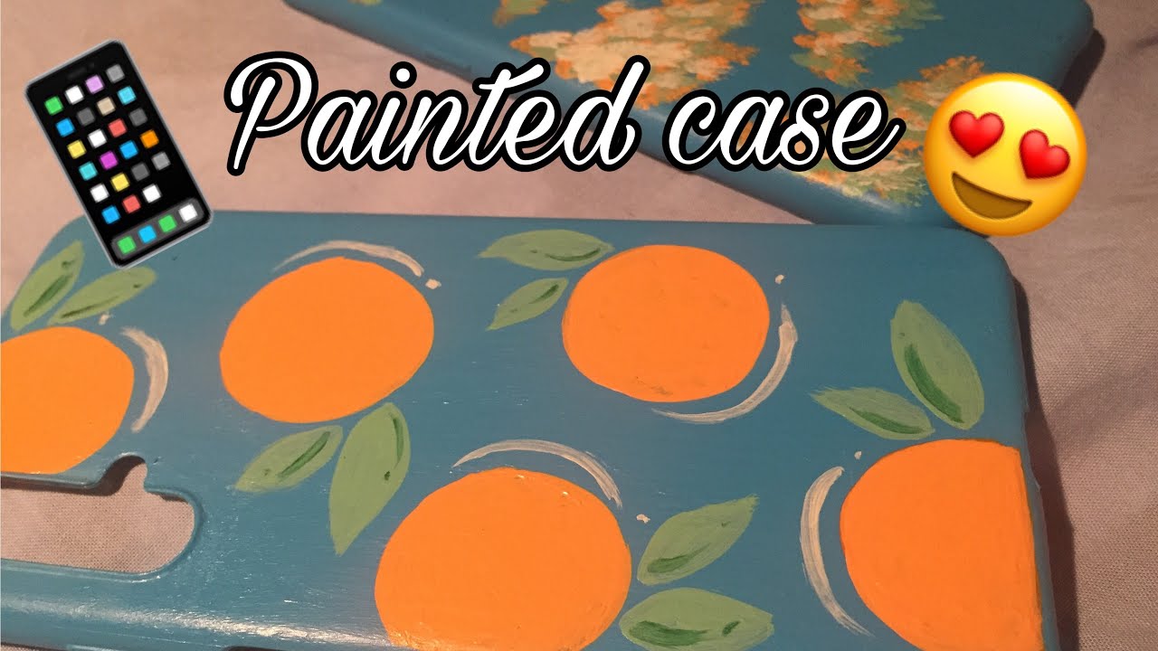 EASY DIY PAINTED PHONE CASE - YouTube