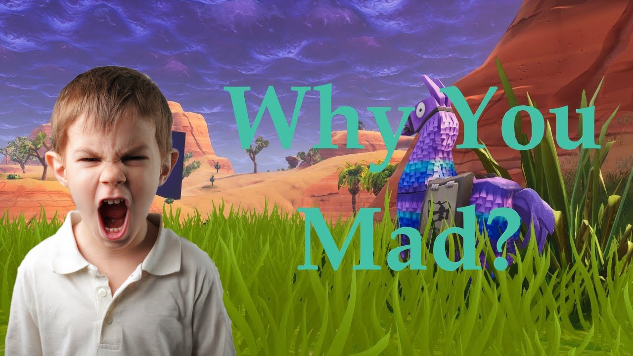 Making Little Kids Rage In Fortnite - YouTube