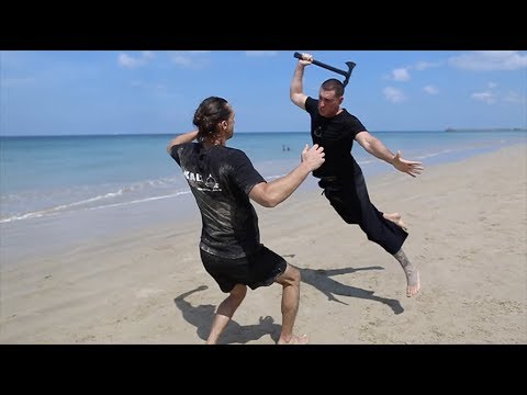 Filipino Martial Arts, Karambit and Tomahawk - YouTube