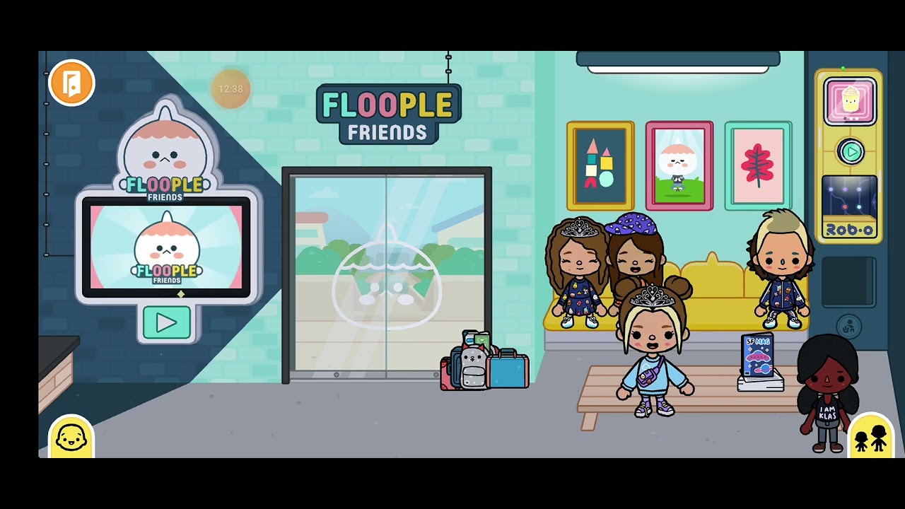 La reina y sus amigas de toca life - YouTube