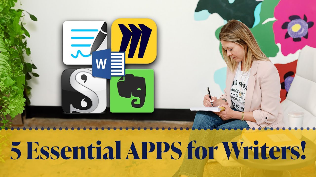 5 Essential APPS for Writers! - YouTube