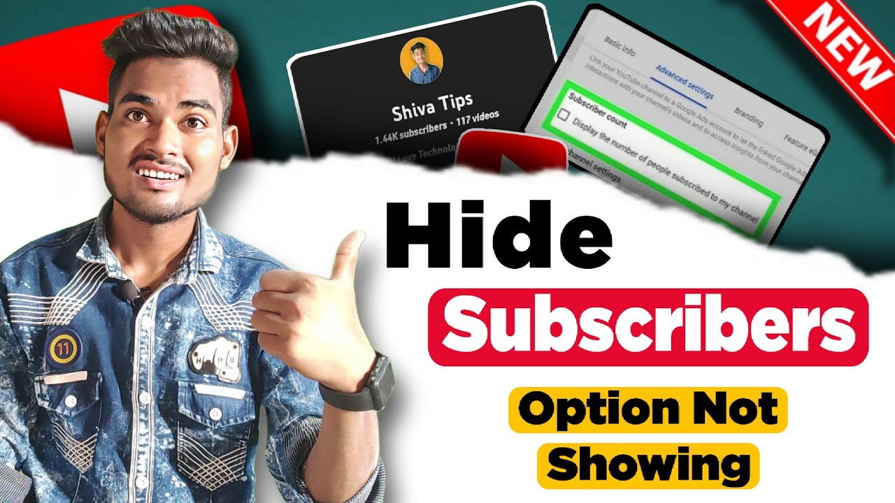 How To Hide Subscribers on Youtube || Subscriber Hide Kaise Karen - YouTube