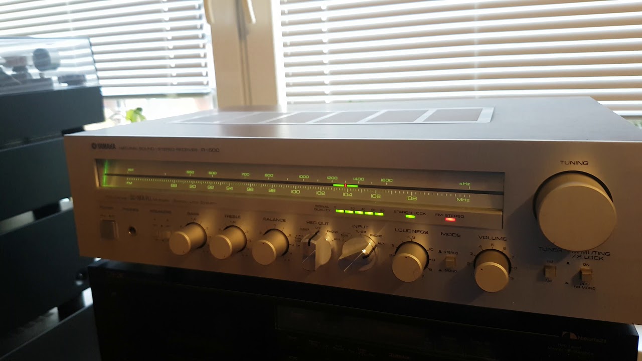 Yamaha R-500 - YouTube