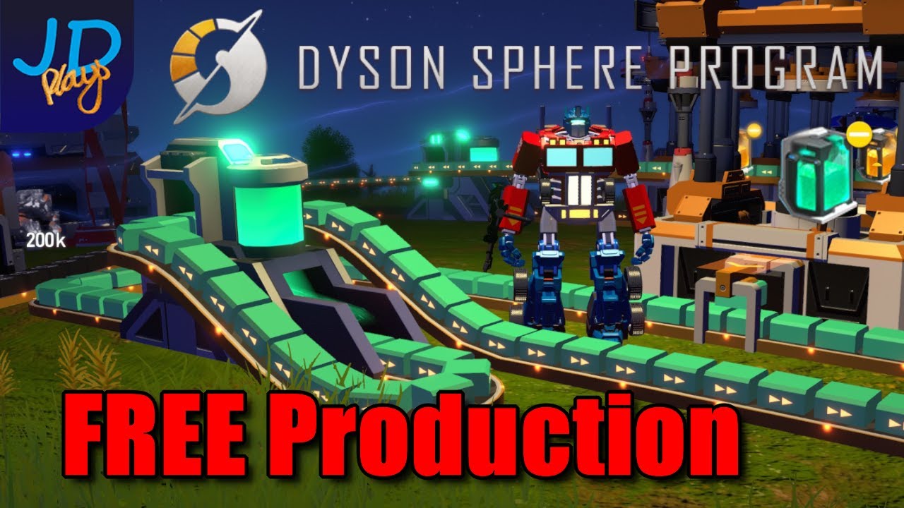 FREE Production with the Proliferator 🪐 Dyson Sphere Program 🌌 Let's ...