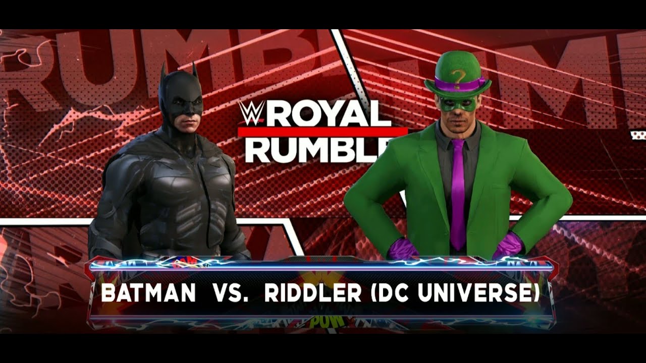 Batman [DC Comics] vs. Riddler [DC Comics] ★ [Request Sunday Match ...