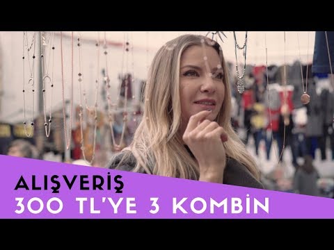 Ivana Sert'le Pazar Alışverişi / 300 TL 'ye 3 Kombin I Ivana Sert