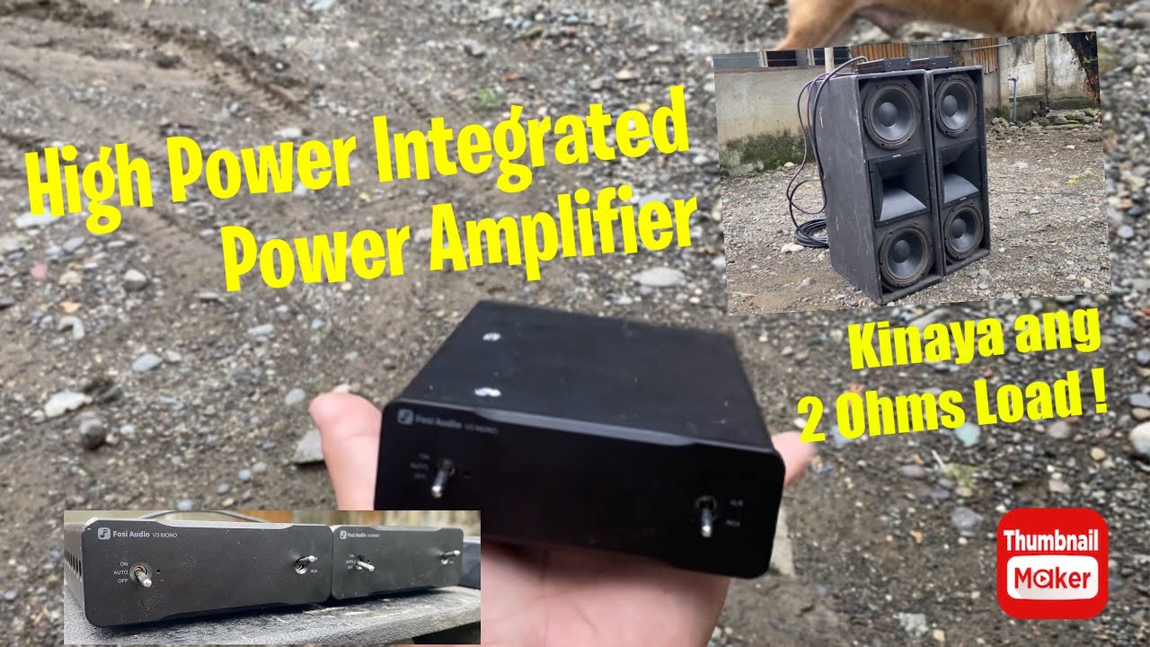 Mini Amplifier na kaya tapatan ang Sakura 737 ! | Fosi Audio V3 - YouTube