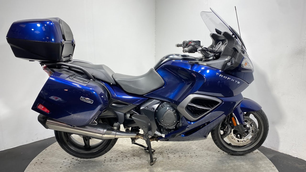 TRIUMPH TROPHY SE 1215 2013 48K WALK AROUND - YouTube
