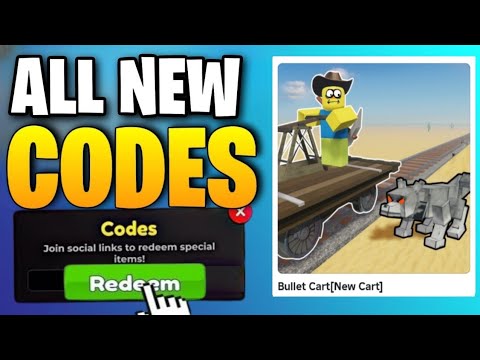 UPDATE NEW! ROBLOX Bullet Cart CODES 2025!! | BE QUICKLY | PART 836 ...