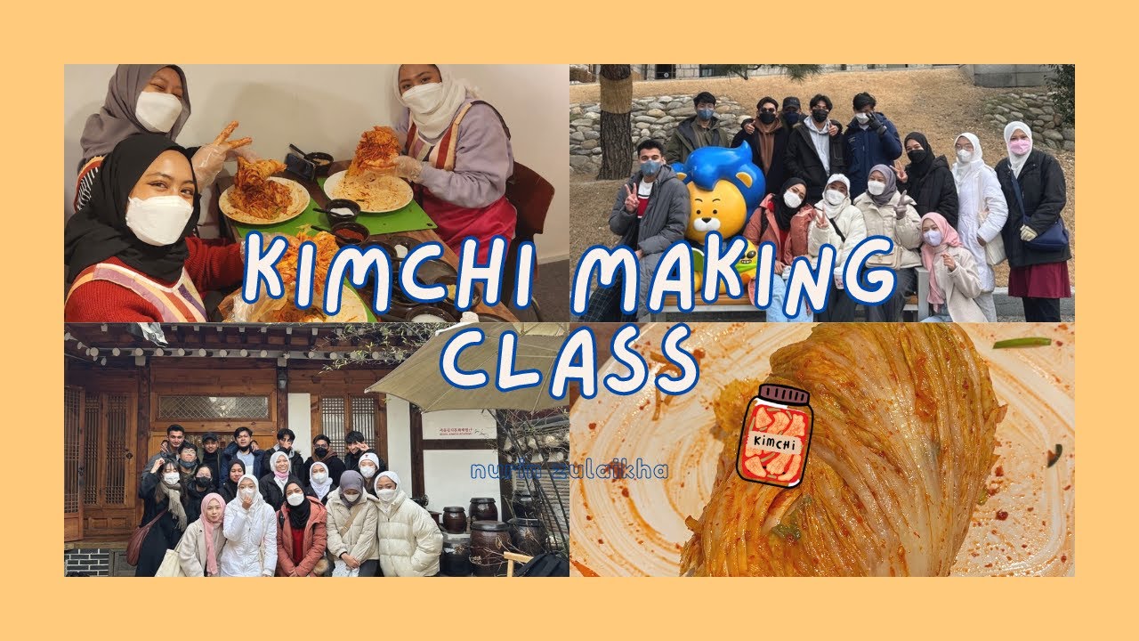 Kimchi Making Class - YouTube