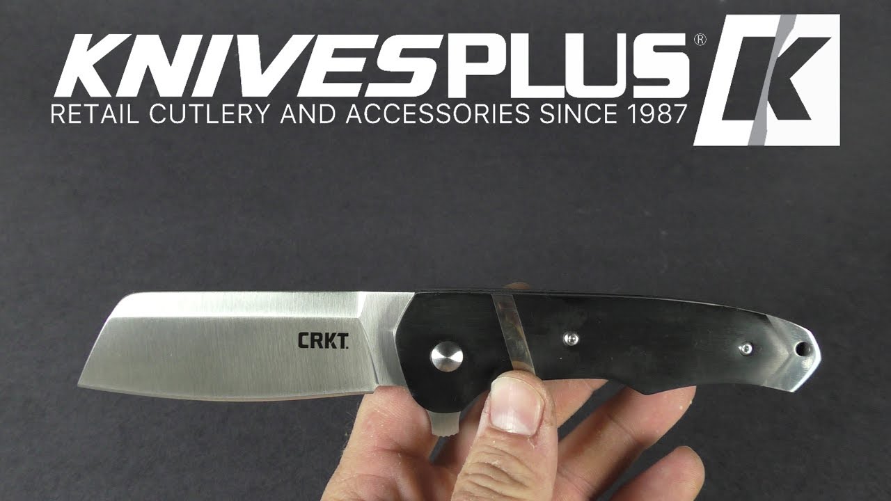 CRKT Ripsnort 7270 Philip Booth Knife "Walk-Around" - Knives Plus - YouTube