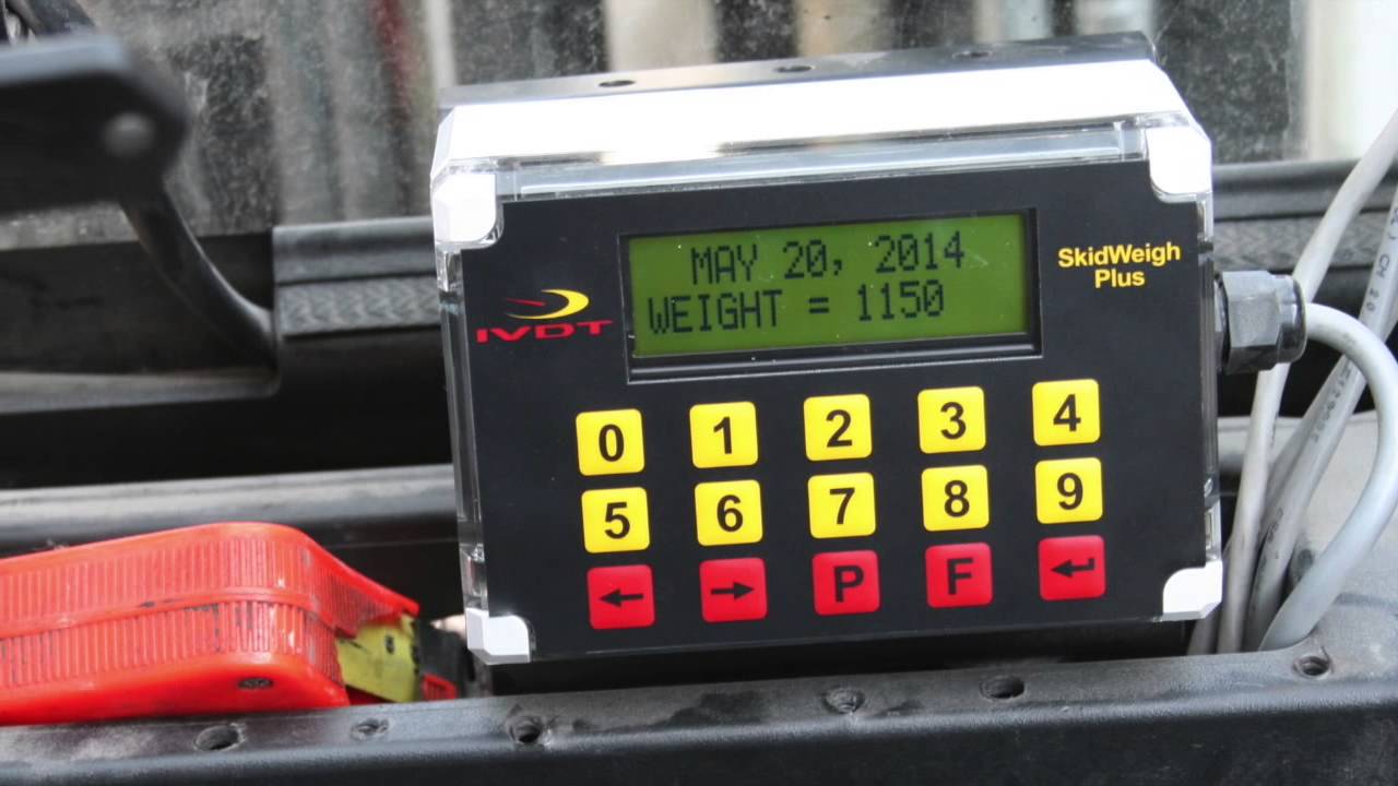 Forklift Weighing Scales installed on Clark vehicles - YouTube