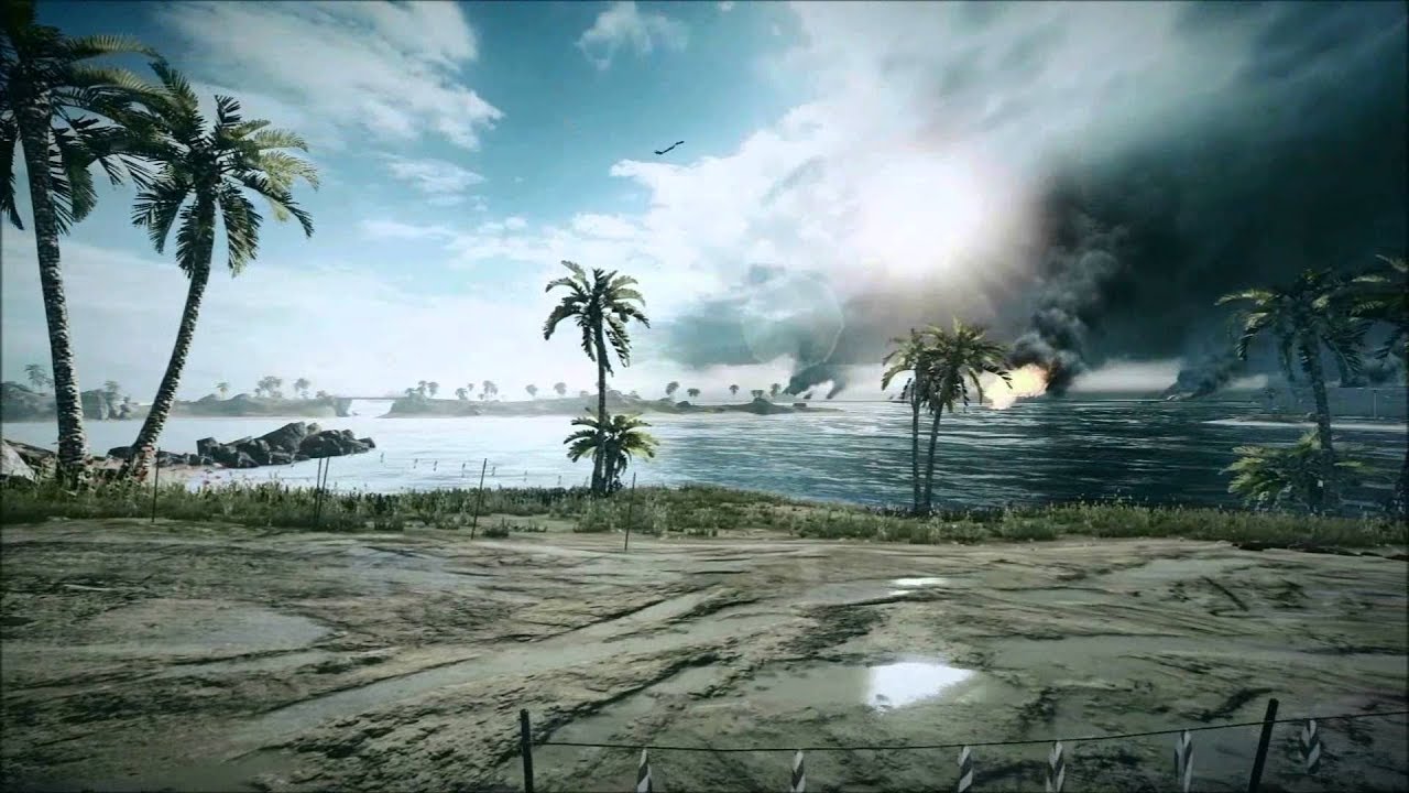 battlefield 2 - Custom Map (Wake Island) - YouTube