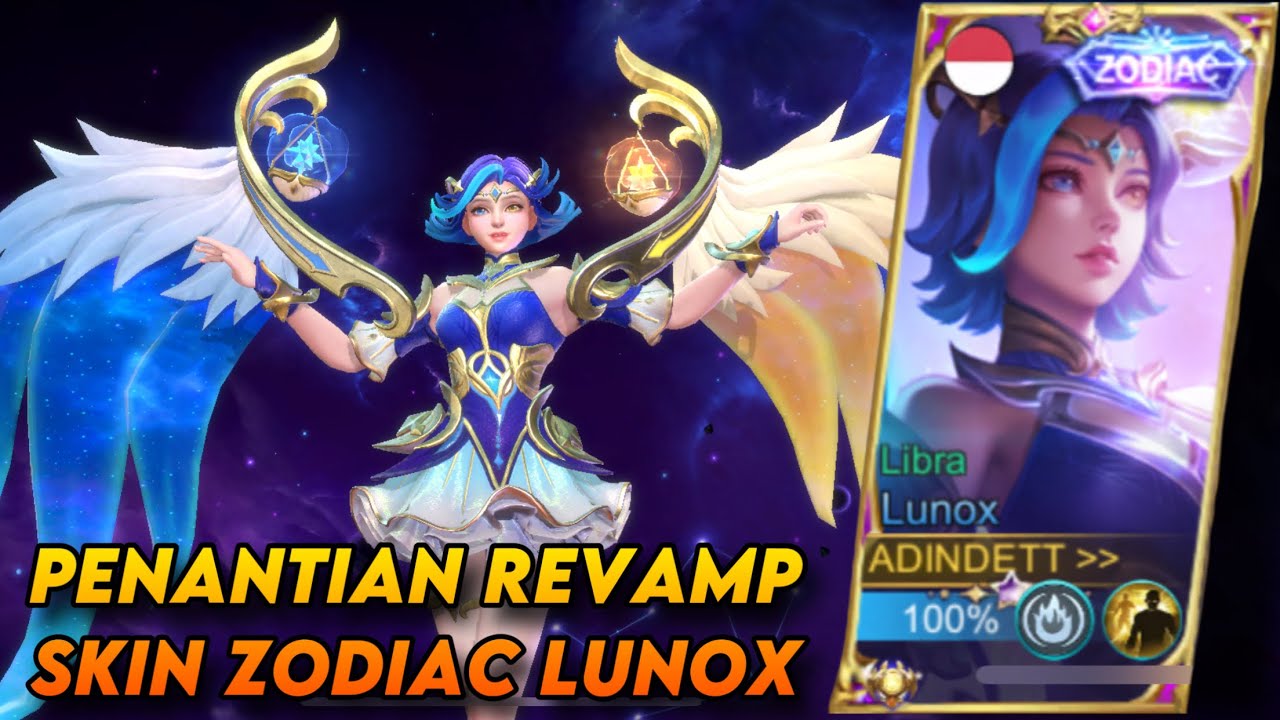 LUNOX ZODIAC REVIEW !!! MUCH BETTER SKIN, SIAP MEMBANTAI DI RANK - YouTube