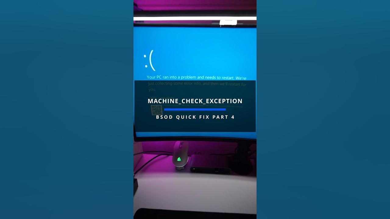 BSOD quick fix MACHINE_CHECK_EXCEPTION part 4 #shorts - YouTube
