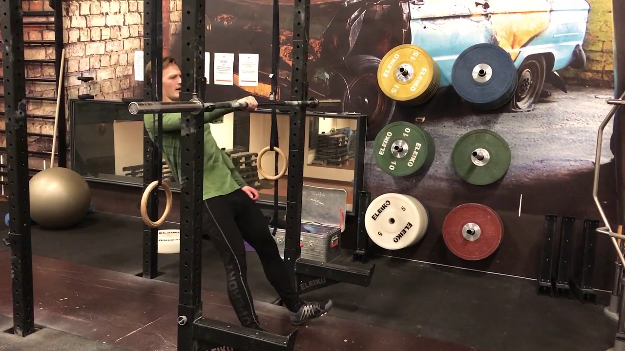 One-arm Supine Row - YouTube