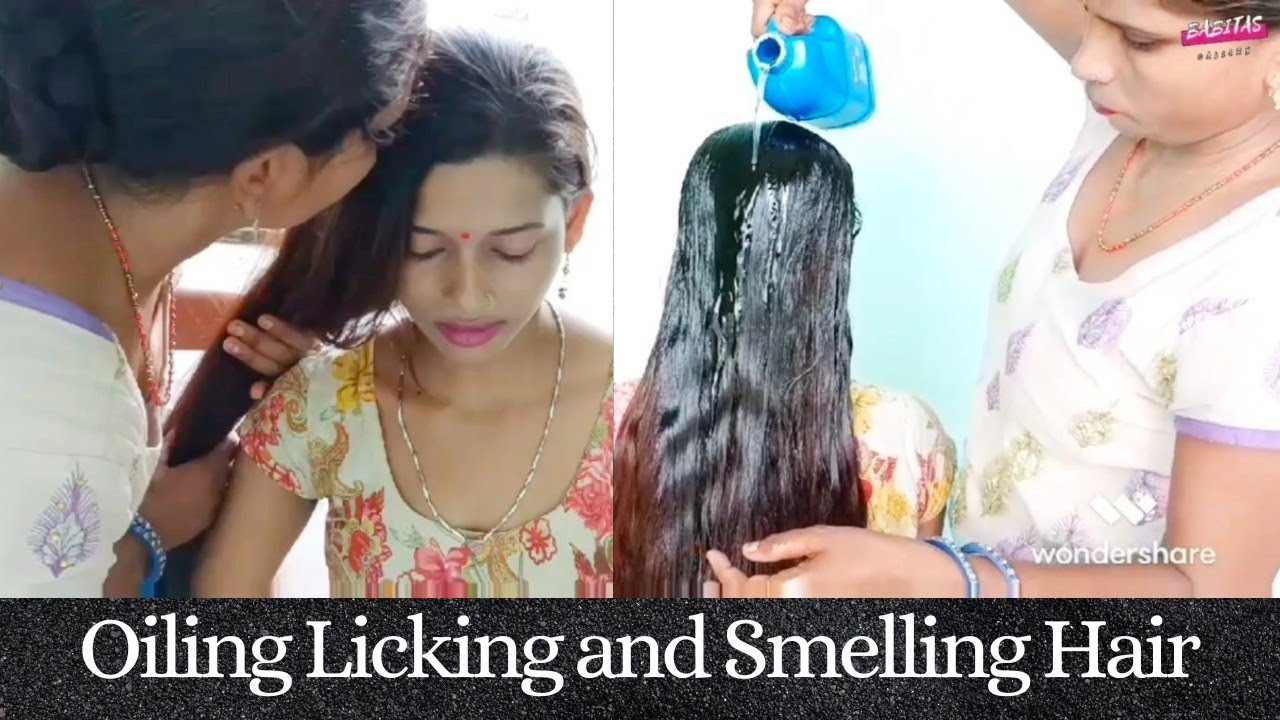 Ultimate oil+shampoo challenge first time mega drenched 2litres oiling ...