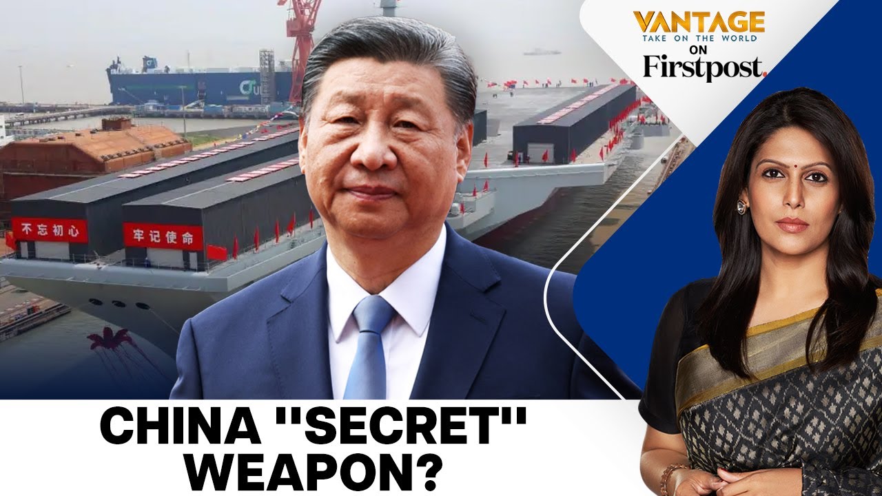 China Shows Off New Warship and "Sixth-gen" Fighter Jet | Vantage with ...