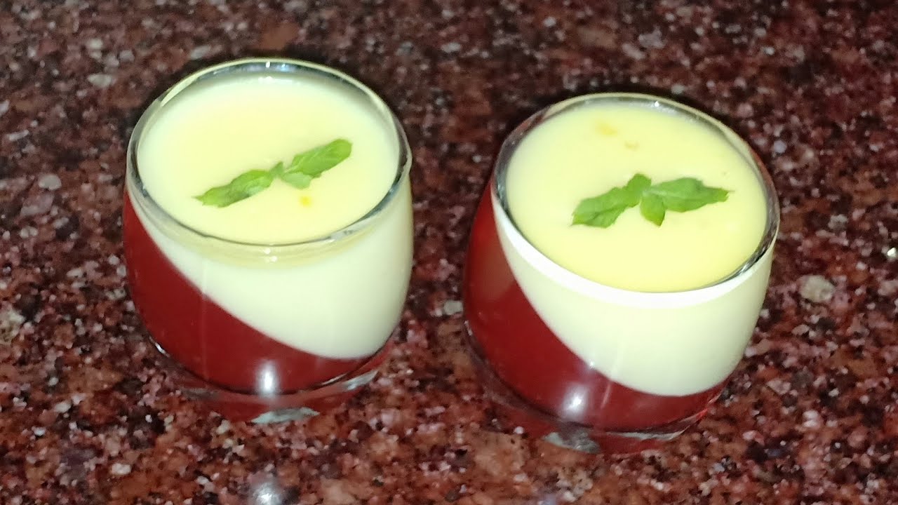 best Jelly pudding recipe - YouTube