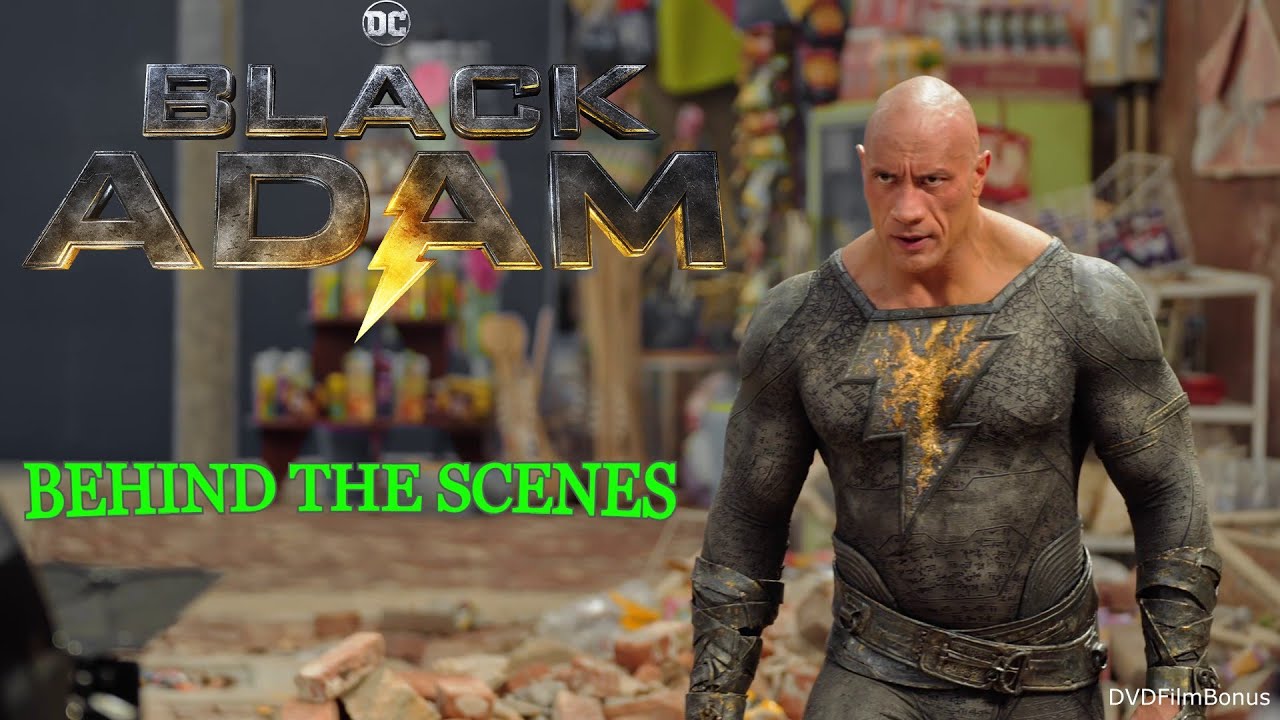 Black Adam - Making of & Behind the Scenes - YouTube