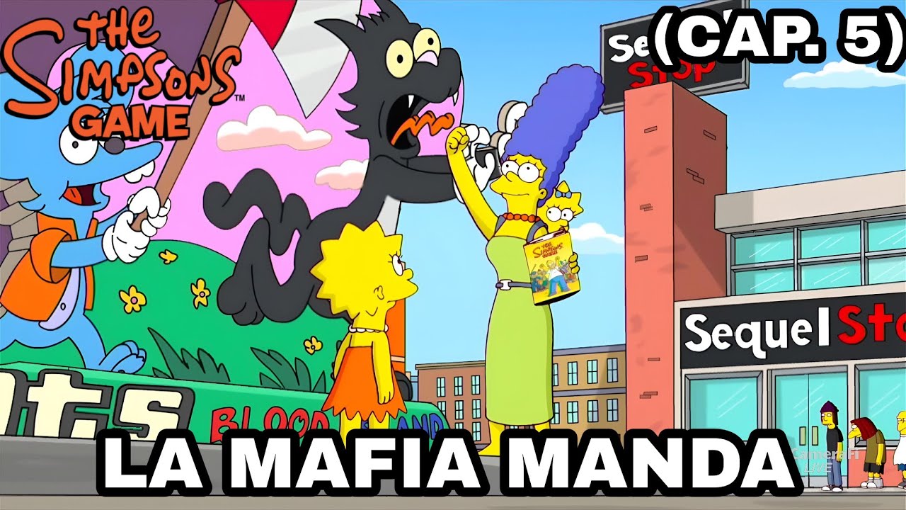 "LA MAFIA MANDA", (CAP. 5) / LOS SIMPSONS EL VIDEOJUEGO - YouTube
