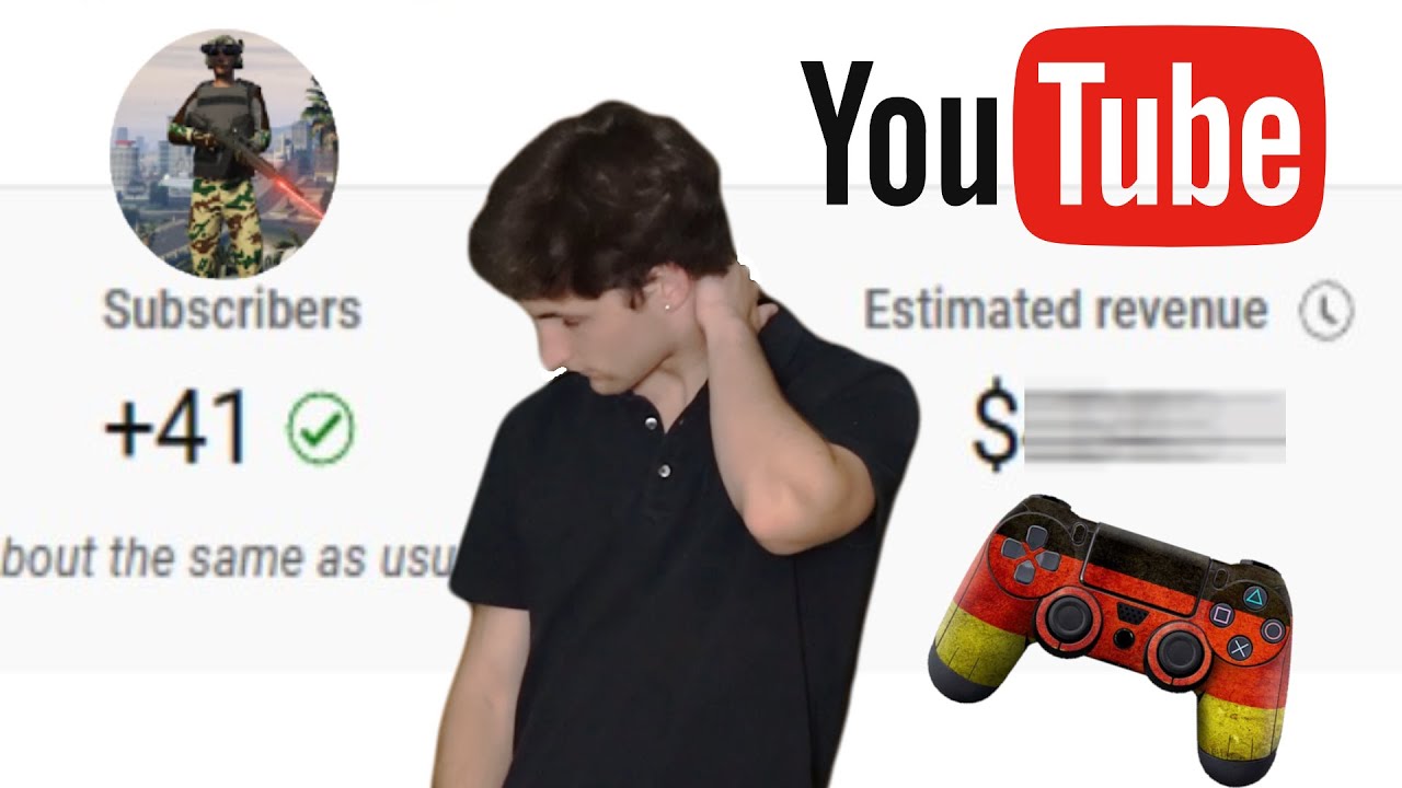 My first month as a monetized German gaming YouTuber - YouTube