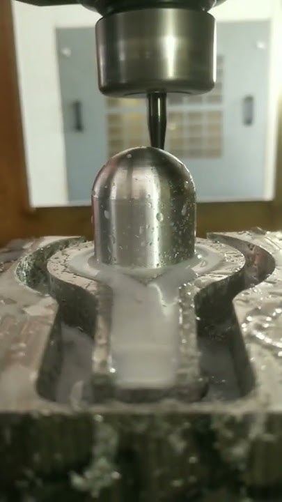 VMC machine create a Shiv Linga. - YouTube