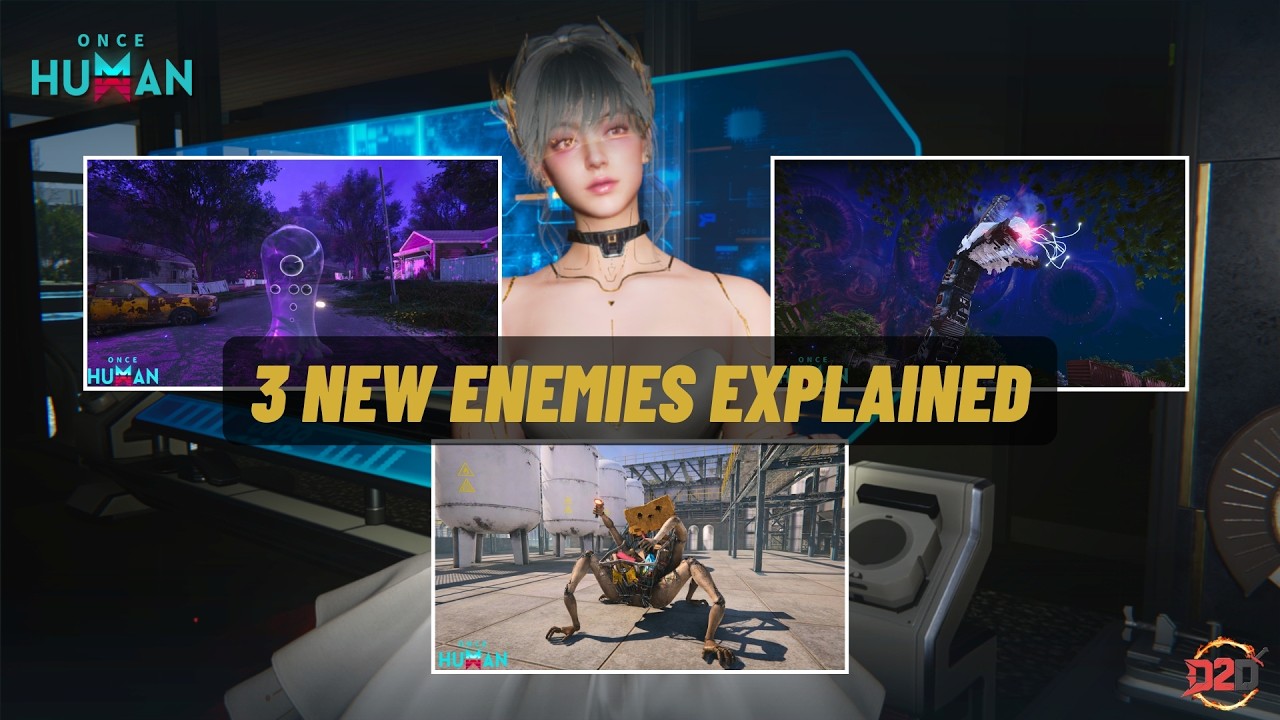 Once Human Update: New Enemies Explained | Devourer, Hoarder & Sonivore ...