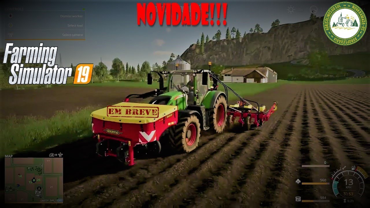 GAMEPLAY FS19 - FARMING SIMULATOR 19 - IMAGENS INÉDITAS DO JOGO - YouTube