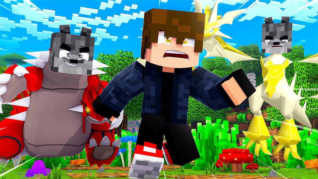 TROLLEI o MR. MIME com DISFARCE do ULTRA NECROZMA e GROUDON do POKÉMON ...