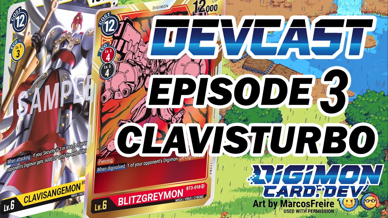 DigimonCard.dev DevCast Episode 3 : ClavisTurbo #digimontcg #digimon #digicast #podcast - YouTube