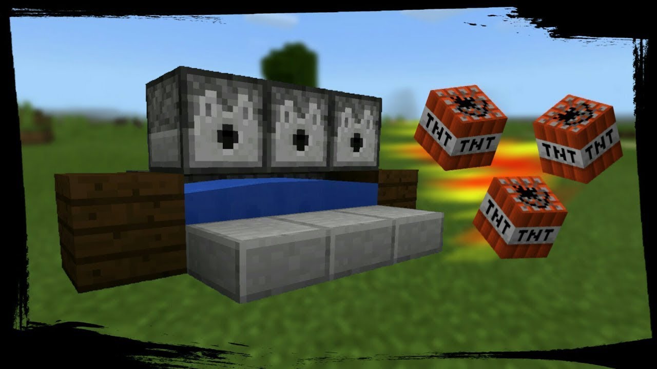 How to build the EASIEST TNT canon! | Minecraft - YouTube