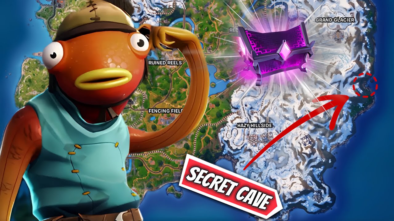 The *SECRET CAVE* Challenge in Fortnite! (Chapter 5) - YouTube