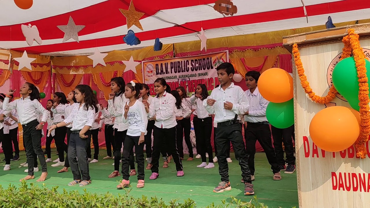 Tik tik plastic dav daudnagar republic day 2020 - YouTube