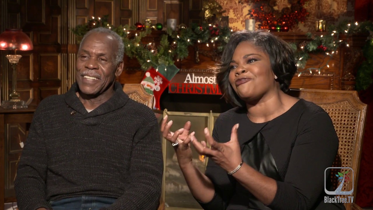 Monique and Danny Glover Interview ALmost Christmas - YouTube