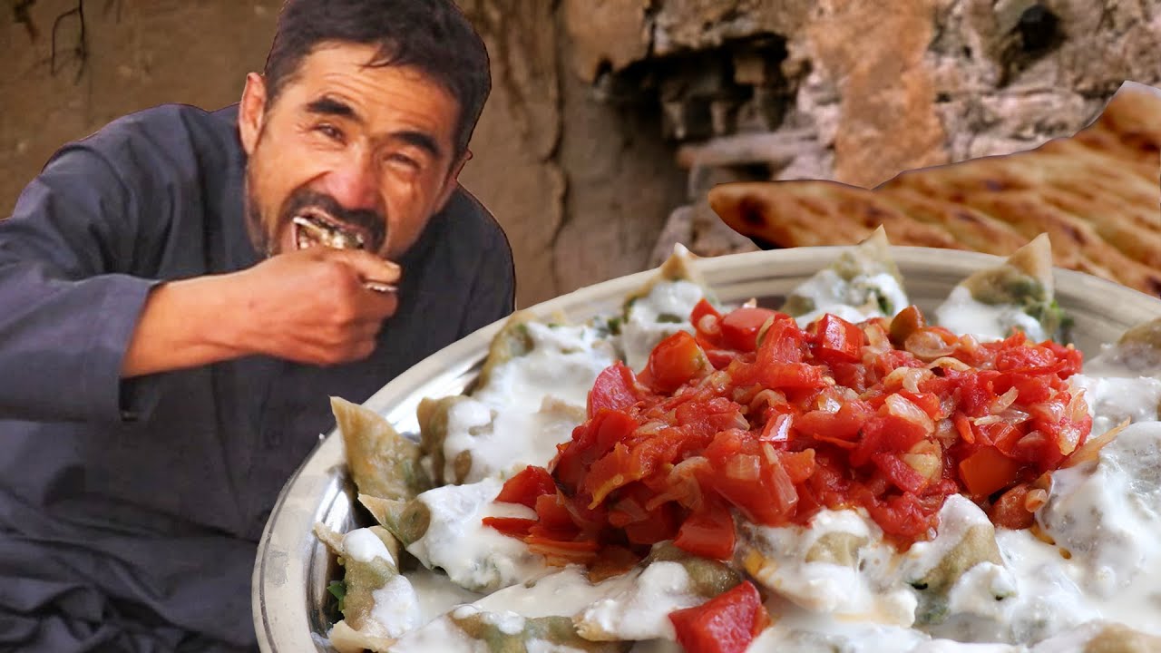 Life in Bamyan: Recipe ASHAK, Delicious Food of Afghanistan - YouTube