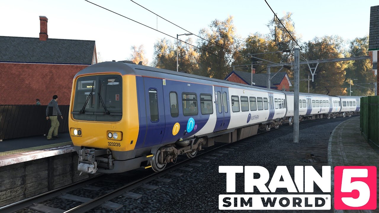 British Rail Class 323 Hadfield - Manchester Piccadilly - Train Sim ...