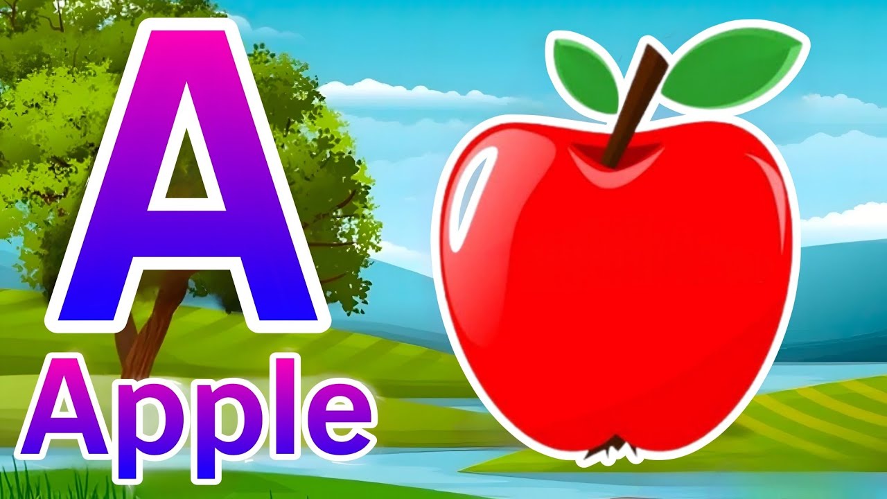 Phonics Song 2 with Two Words in 3D - A for Airplane - ABC Alphabet ...