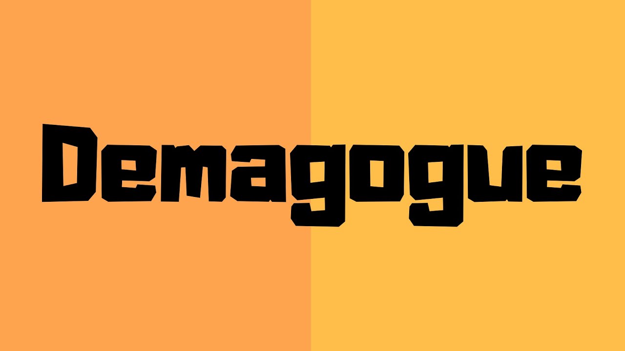 How to pronounce demagogue? demagogue pronunciation - YouTube