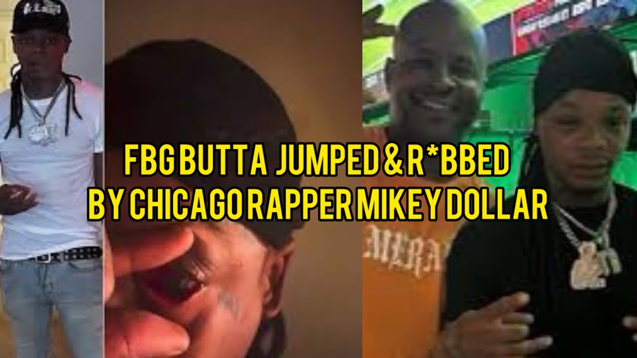 Chicago Rapper FBG Butta Almost K*lled And R*bbed By Mikey Dollaz - YouTube