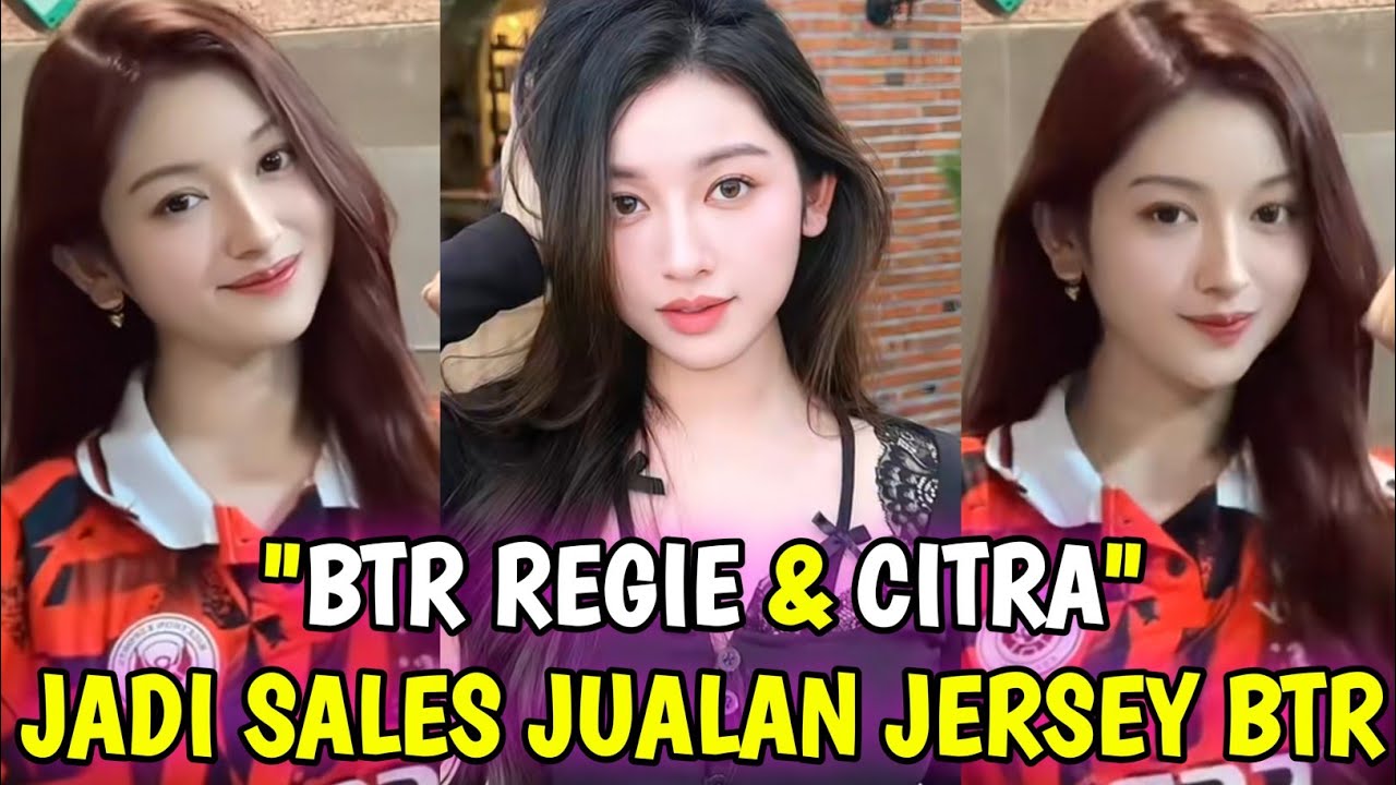 BTR REGIE DAN BTR CITRA MODE JUALAN JERSEY BTR😍⁉️ - YouTube