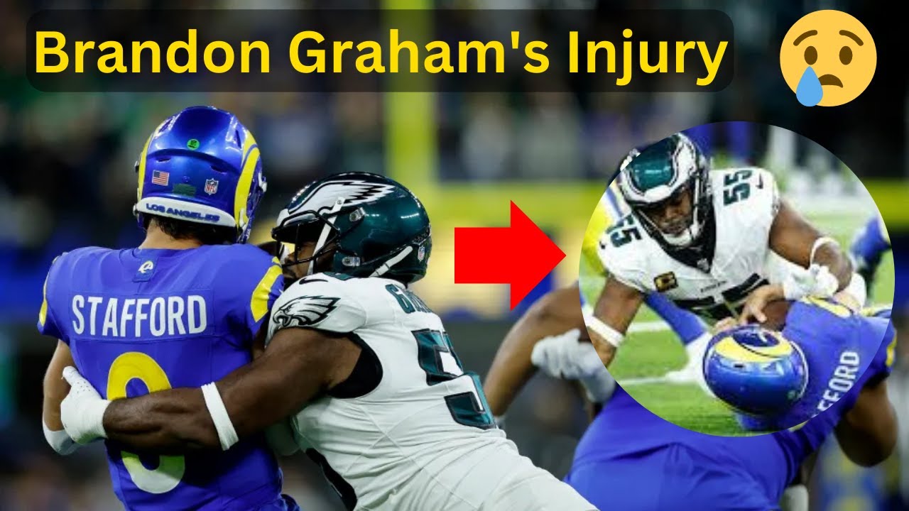 Brandon Graham's Shocking Injury (RAMS vs EAGLES) - YouTube
