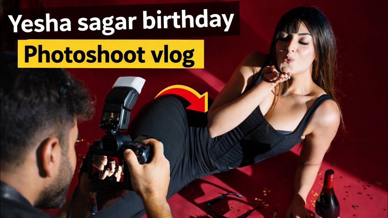 Birthday Photoshoot of Yesha Sagar. Elysiangraphy | Mint Room Studios ...
