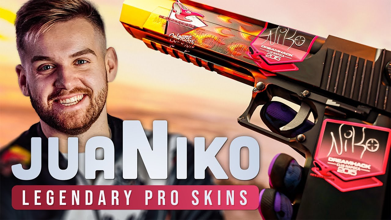Legendary pro skins - Nikos Deagle Blaze “juaNiKo” - YouTube