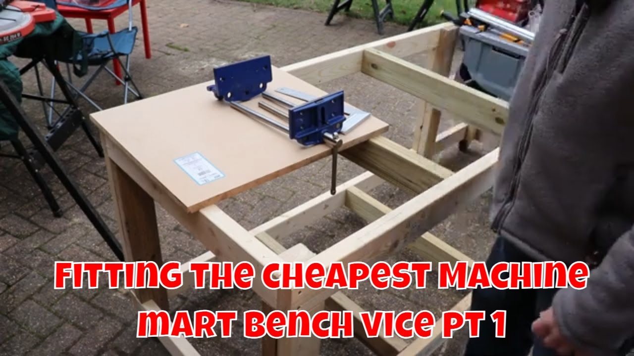 Fitting The Cheapest Bench Vice from Machine Mart pt 1 - YouTube