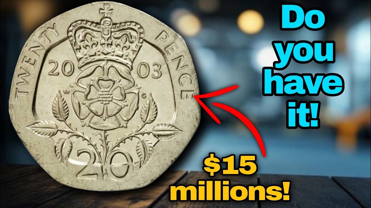 Most expensive UK 20 Pence Worth Millions!Old Coins To Look for! - YouTube